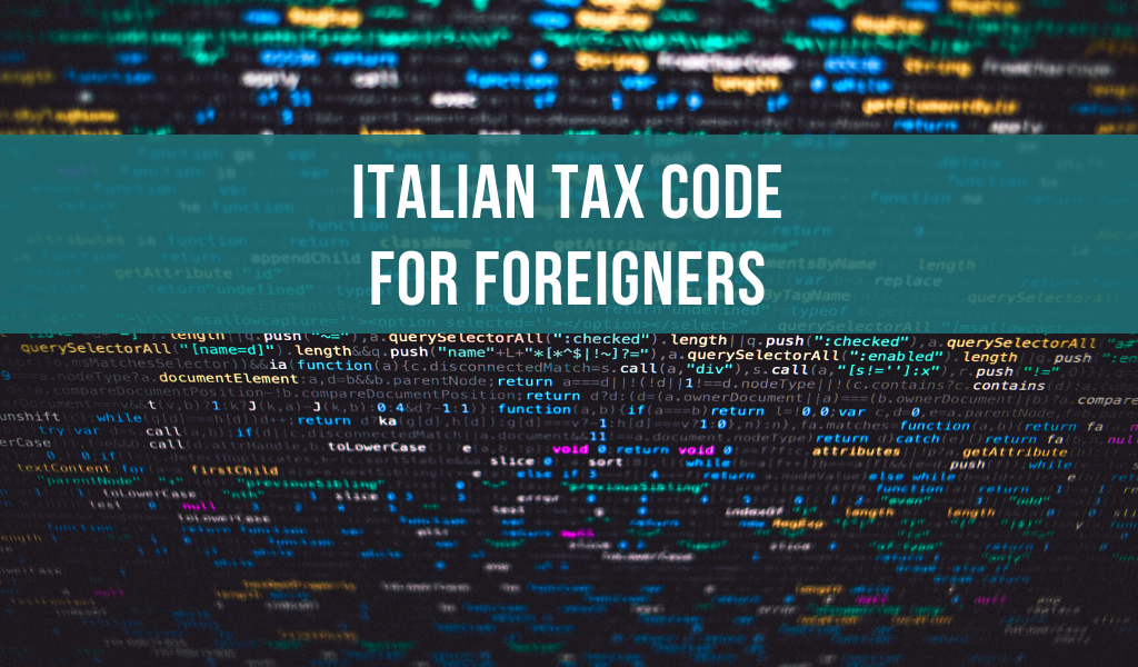 Fiscal Code For Foreigners Fiscal Code For Foreigners